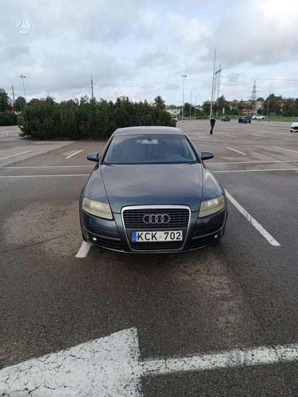 Pelēks Audi A6 2004 Šauļi, ar dzinēja tilpumu 2.39 L un nobraukumu 349 tūkst. km par 1700 €, foto 5 vietnē AUTOMOTO.COM.LV