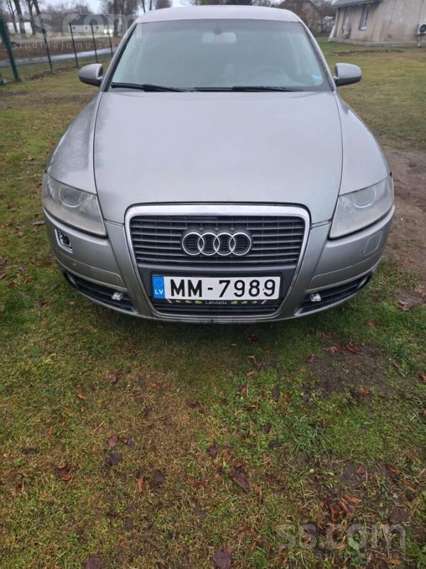 Pelēks Audi A6 2004 Alūksne, ar dzinēja tilpumu 2.00 L un nobraukumu 566 tūkst. km par 2100 €, foto 1 vietnē AUTOMOTO.COM.LV