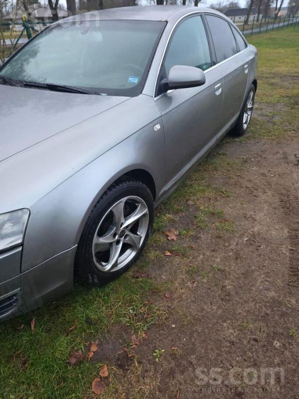 Pelēks Audi A6 2004 Alūksne, ar dzinēja tilpumu 2.00 L un nobraukumu 566 tūkst. km par 2100 €, foto 5 vietnē AUTOMOTO.COM.LV