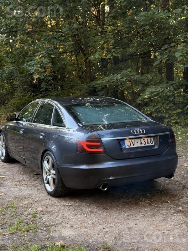Pelēks Audi A6 2004 Rīga, ar dzinēja tilpumu 3.00 L un nobraukumu 394 tūkst. km par 2800 €, foto 6 vietnē AUTOMOTO.COM.LV