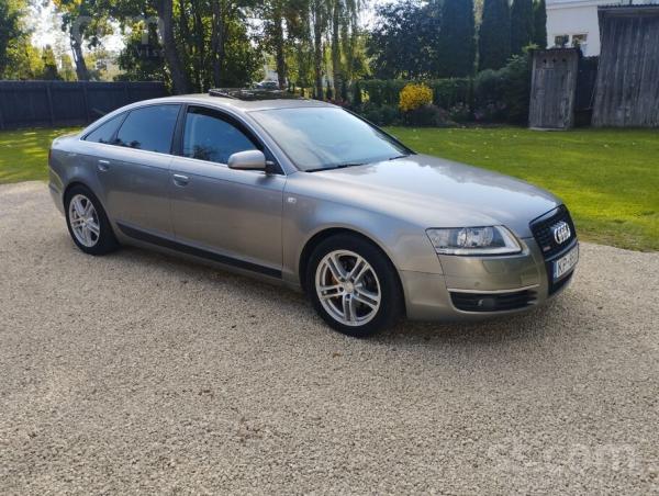 Audi A6 2004 in Ludza on AUTOMOTO.COM.LV Grey Audi A6 2004 in Ludza, with an engine capacity of 3.00 L and mileage of 335 thousand km for 2500 €, photo 1 on AUTOMOTO.COM.LV