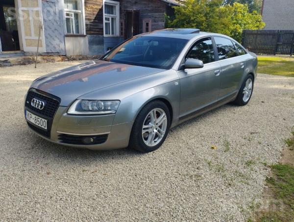 Audi A6 2004 in Ludza on AUTOMOTO.COM.LV Grey Audi A6 2004 in Ludza, with an engine capacity of 3.00 L and mileage of 335 thousand km for 2500 €, photo 4 on AUTOMOTO.COM.LV
