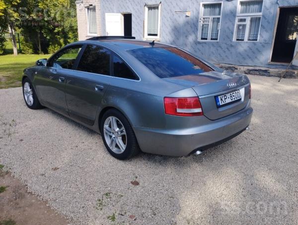 Audi A6 2004 in Ludza on AUTOMOTO.COM.LV Grey Audi A6 2004 in Ludza, with an engine capacity of 3.00 L and mileage of 335 thousand km for 2500 €, photo 5 on AUTOMOTO.COM.LV