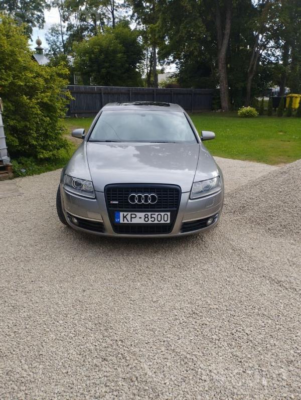 Audi A6 2004 in Ludza on AUTOMOTO.COM.LV Grey Audi A6 2004 in Ludza, with an engine capacity of 3.00 L and mileage of 335 thousand km for 2500 €, photo 9 on AUTOMOTO.COM.LV