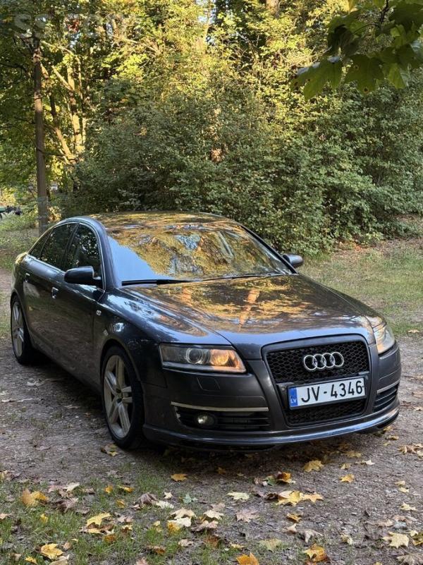 Pelēks Audi A6 2004 Rīga, ar dzinēja tilpumu 3.00 L un nobraukumu 394 tūkst. km par 2800 €, foto 1 vietnē AUTOMOTO.COM.LV