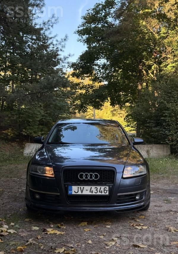 Pelēks Audi A6 2004 Rīga, ar dzinēja tilpumu 3.00 L un nobraukumu 394 tūkst. km par 2800 €, foto 4 vietnē AUTOMOTO.COM.LV