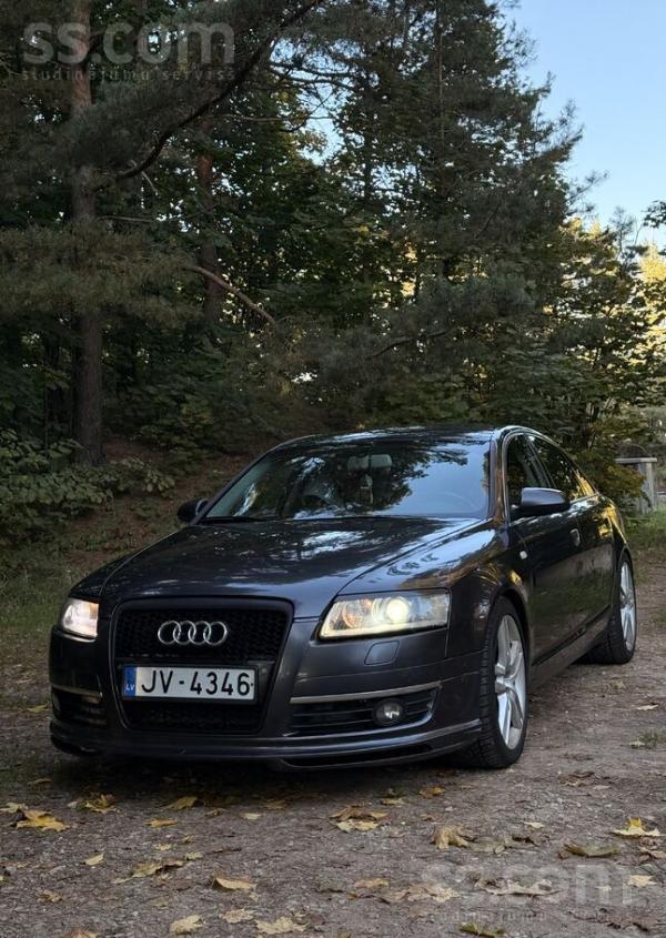 Pelēks Audi A6 2004 Rīga, ar dzinēja tilpumu 3.00 L un nobraukumu 394 tūkst. km par 2800 €, foto 3 vietnē AUTOMOTO.COM.LV