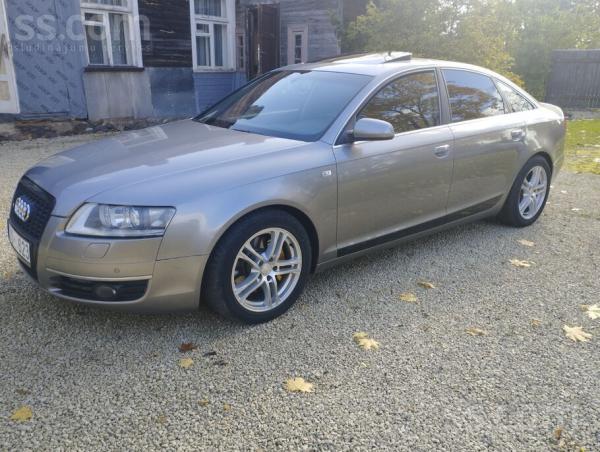 Pelēks Audi A6 2004 Ludza, ar dzinēja tilpumu 3.00 L un nobraukumu 336 tūkst. km par 1700 €, foto 3 vietnē AUTOMOTO.COM.LV