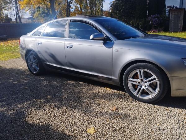 Pelēks Audi A6 2004 Ludza, ar dzinēja tilpumu 3.00 L un nobraukumu 336 tūkst. km par 1700 €, foto 8 vietnē AUTOMOTO.COM.LV