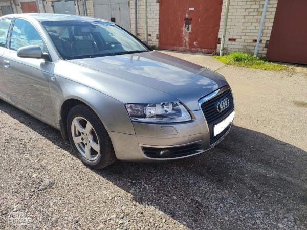 Pelēks Audi A6 2004 Utena, ar dzinēja tilpumu 2.40 L un nobraukumu 355 tūkst. km par 1490 €, foto 4 vietnē AUTOMOTO.COM.LV