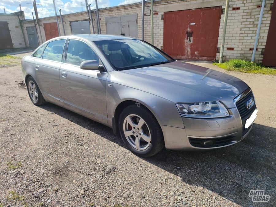 Grey Audi A6 2004 in Utena, with an engine capacity of 2.40 L and mileage of 355 thousand km for 1650 €, photo 5 on AUTOMOTO.COM.LV