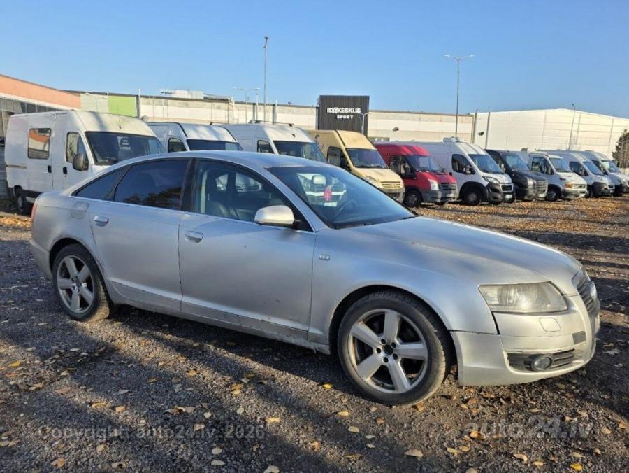 Grey Audi A6 2004 in Tallinn, with an engine capacity of 3.00 L and mileage of 482 thousand km for 799 €, photo 1 on AUTOMOTO.COM.LV