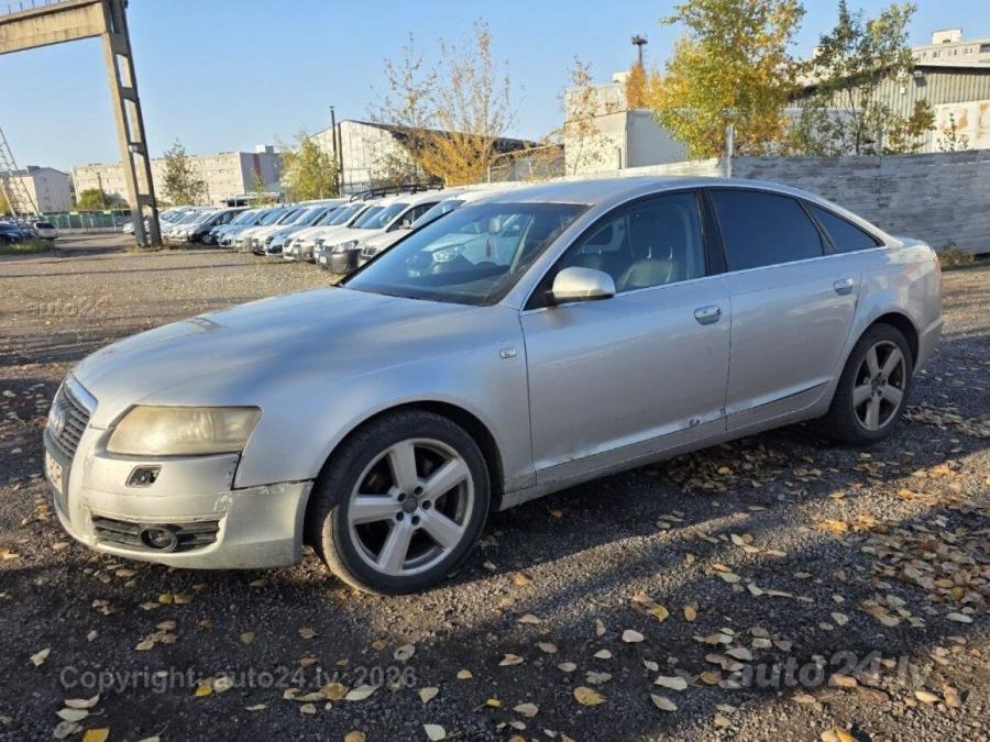 Grey Audi A6 2004 in Tallinn, with an engine capacity of 3.00 L and mileage of 482 thousand km for 799 €, photo 3 on AUTOMOTO.COM.LV
