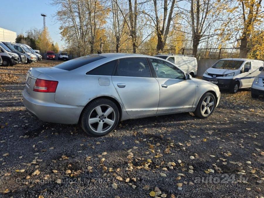 Grey Audi A6 2004 in Tallinn, with an engine capacity of 3.00 L and mileage of 482 thousand km for 799 €, photo 4 on AUTOMOTO.COM.LV