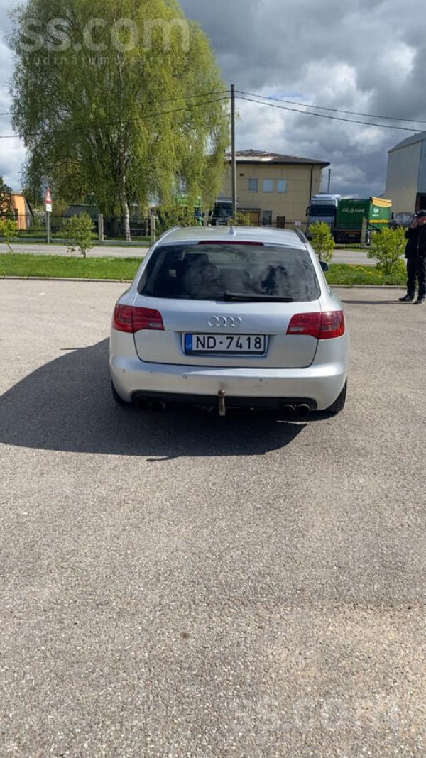 Pelēks Audi A6 2005 Bauska, ar dzinēja tilpumu 2.70 L un nobraukumu 298 tūkst. km par 2100 €, foto 3 vietnē AUTOMOTO.COM.LV