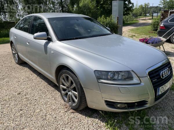 Grey Audi A6 2005 in Balvi, with an engine capacity of 3.00 L and mileage of 390 thousand km for 2550 €, photo 2 on AUTOMOTO.COM.LV