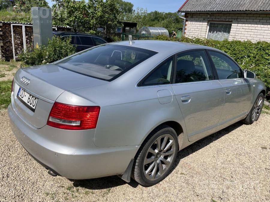 Grey Audi A6 2005 in Balvi, with an engine capacity of 3.00 L and mileage of 390 thousand km for 1150 €, photo 3 on AUTOMOTO.COM.LV