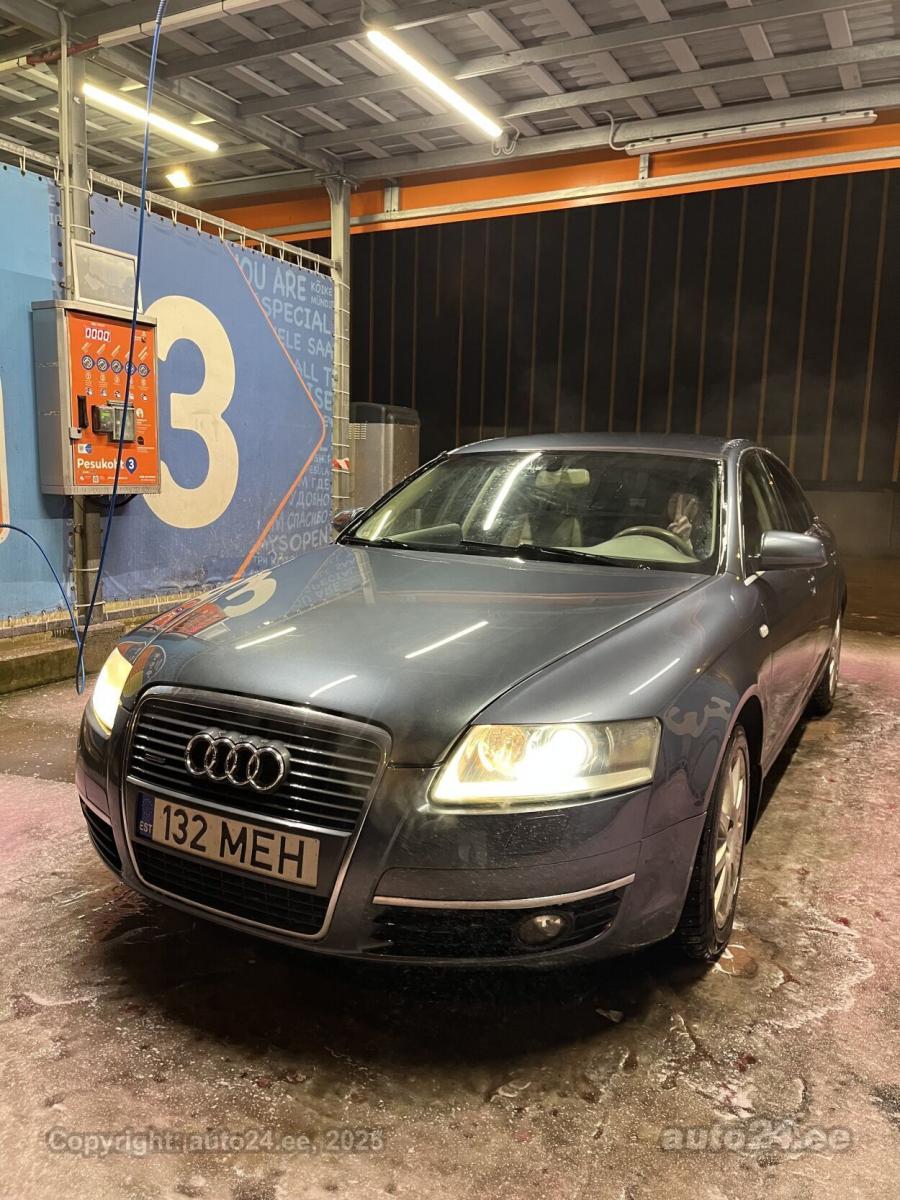 Grey Audi A6 2005 in Narva, with an engine capacity of 3.00 L and mileage of 277 thousand km for 2900 €, photo 1 on AUTOMOTO.COM.LV