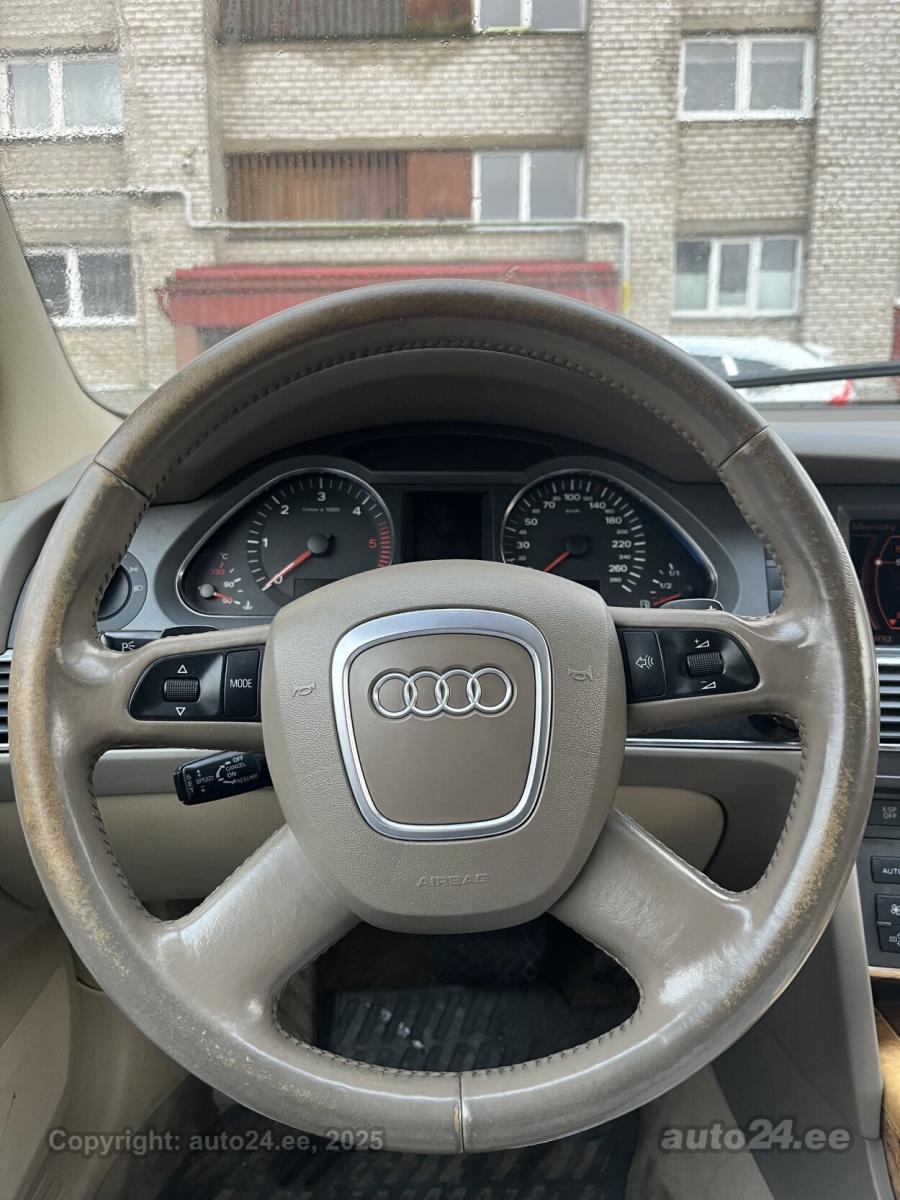 Grey Audi A6 2005 in Narva, with an engine capacity of 3.00 L and mileage of 277 thousand km for 2900 €, photo 7 on AUTOMOTO.COM.LV