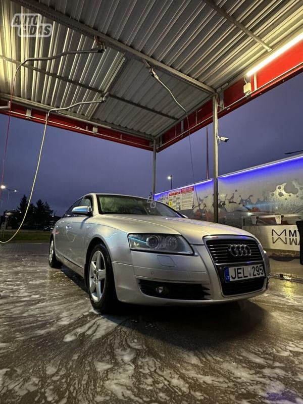 Grey Audi A6 2005 in Klaipeda, with an engine capacity of 2.40 L and mileage of 300 thousand km for 2100 €, photo 6 on AUTOMOTO.COM.LV