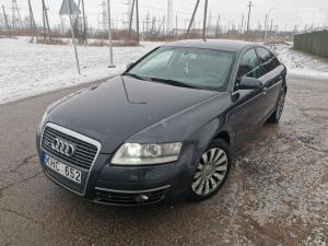Pelēks Audi A6 2005 Ariogala, ar dzinēja tilpumu 3.00 L un nobraukumu 345 tūkst. km par 1550 €, foto 3 vietnē AUTOMOTO.COM.LV