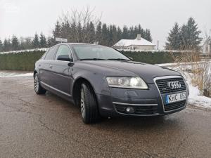 Pelēks Audi A6 2005 Ariogala, ar dzinēja tilpumu 3.00 L un nobraukumu 345 tūkst. km par 1550 €, foto 4 vietnē AUTOMOTO.COM.LV