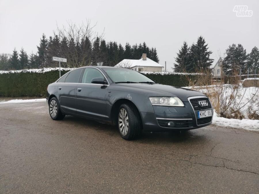 Pelēks Audi A6 2005 Ariogala, ar dzinēja tilpumu 3.00 L un nobraukumu 345 tūkst. km par 1550 €, foto 7 vietnē AUTOMOTO.COM.LV
