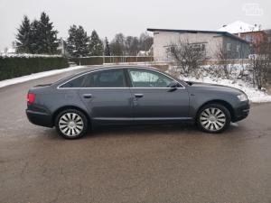Pelēks Audi A6 2005 Ariogala, ar dzinēja tilpumu 3.00 L un nobraukumu 345 tūkst. km par 1550 €, foto 8 vietnē AUTOMOTO.COM.LV