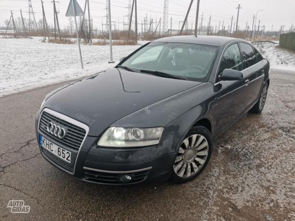 Grey Audi A6 2005 in Ariogala, with an engine capacity of 3.00 L and mileage of 345 thousand km for 1550 €, photo 10 on AUTOMOTO.COM.LV