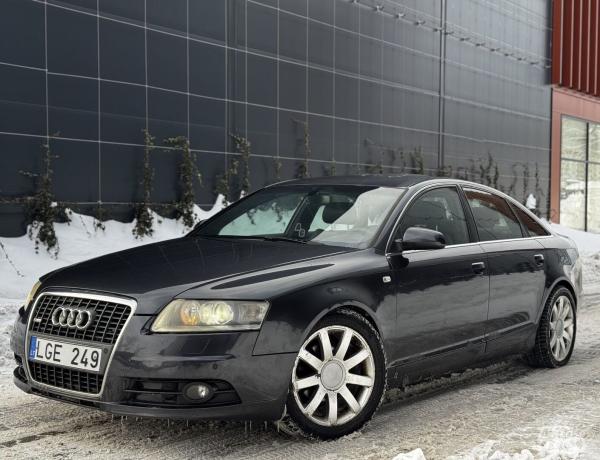 Grey Audi A6 2005 in Klaipeda, with an engine capacity of 2.00 L and mileage of 368 thousand km for 2900 €, photo 1 on AUTOMOTO.COM.LV