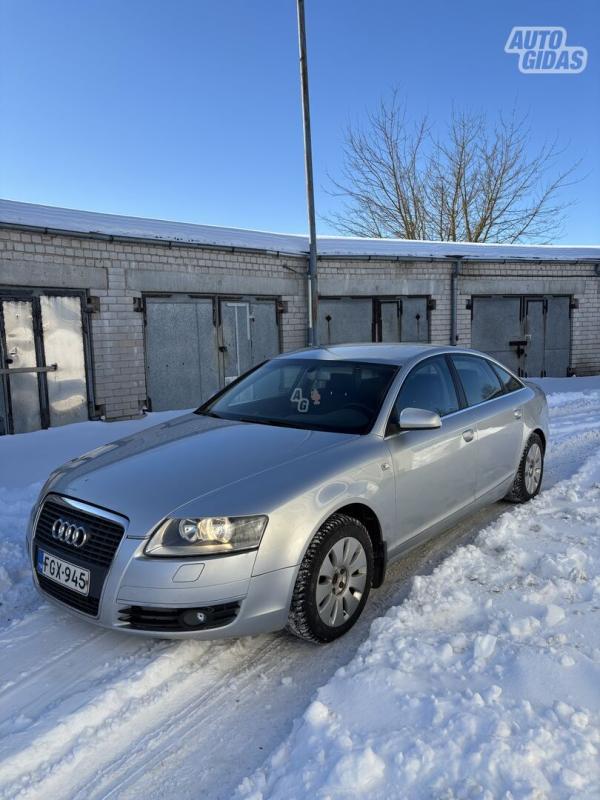 Grey Audi A6 2005 in Panevezys, with an engine capacity of 2.00 L and mileage of 430 thousand km for 1200 €, photo 1 on AUTOMOTO.COM.LV