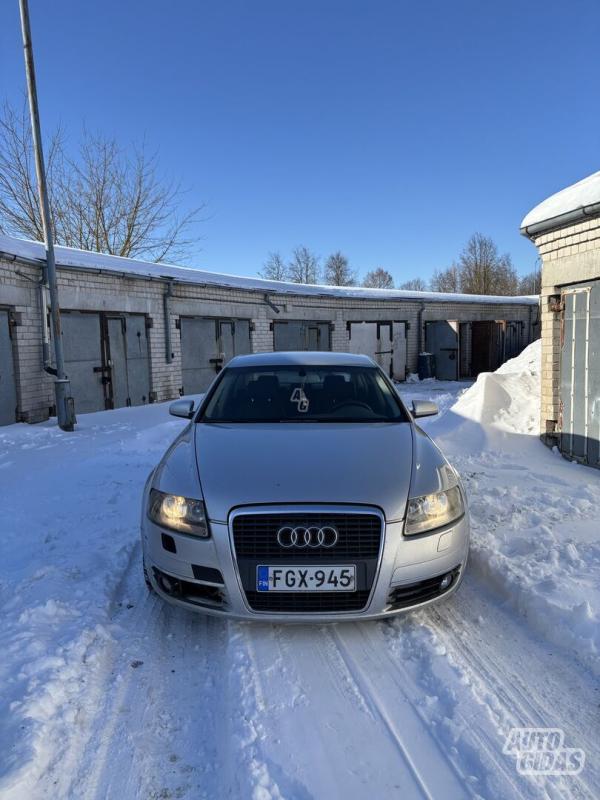 Grey Audi A6 2005 in Panevezys, with an engine capacity of 2.00 L and mileage of 430 thousand km for 1150 €, photo 6 on AUTOMOTO.COM.LV