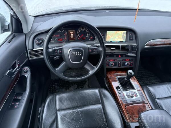Pelēks Audi A6 2005 Rēzekne, ar dzinēja tilpumu 2.70 L un nobraukumu 441 tūkst. km par 2980 €, foto 7 vietnē AUTOMOTO.COM.LV