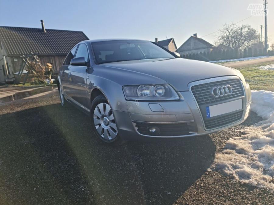 Grey Audi A6 2005 in Vilnius, with an engine capacity of 2.40 L and mileage of 365 thousand km for 1600 €, photo 2 on AUTOMOTO.COM.LV