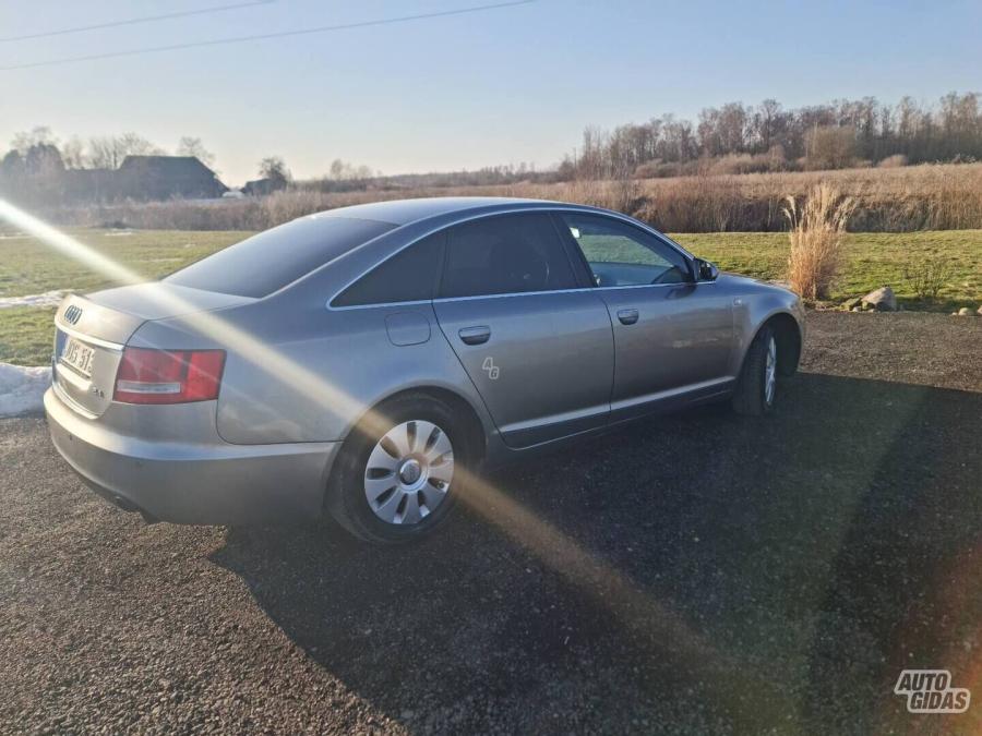 Grey Audi A6 2005 in Vilnius, with an engine capacity of 2.40 L and mileage of 365 thousand km for 1600 €, photo 4 on AUTOMOTO.COM.LV
