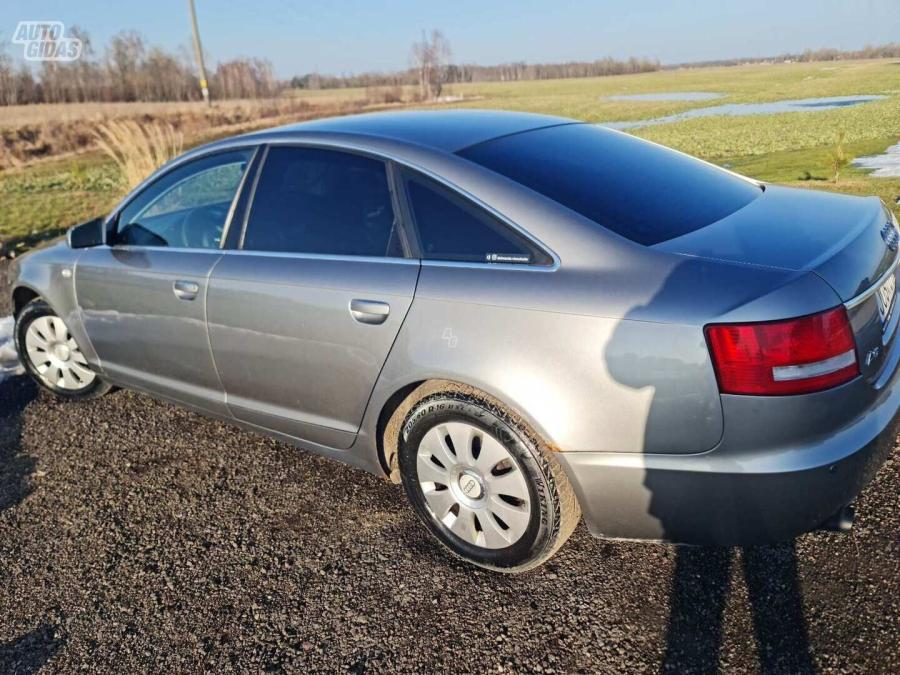 Grey Audi A6 2005 in Vilnius, with an engine capacity of 2.40 L and mileage of 365 thousand km for 1600 €, photo 6 on AUTOMOTO.COM.LV