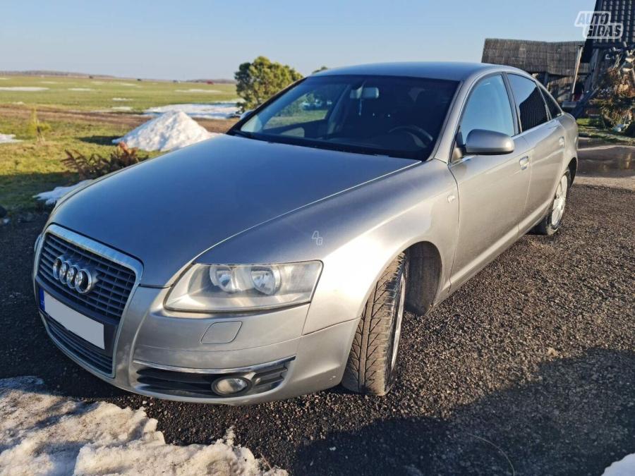 Grey Audi A6 2005 in Vilnius, with an engine capacity of 2.40 L and mileage of 365 thousand km for 1600 €, photo 7 on AUTOMOTO.COM.LV