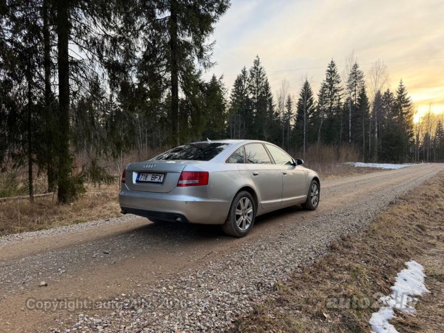 Pelēks Audi A6 2005 Mustvē, ar dzinēja tilpumu 3.00 L un nobraukumu 435 tūkst. km par 1799 €, foto 3 vietnē AUTOMOTO.COM.LV