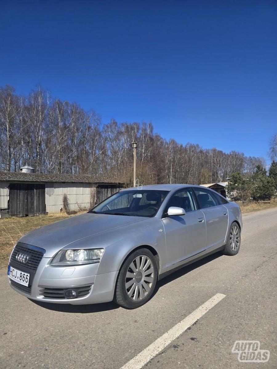Grey Audi A6 2005 in Panevezys, with an engine capacity of 3.00 L and mileage of 300 thousand km for 2250 €, photo 1 on AUTOMOTO.COM.LV