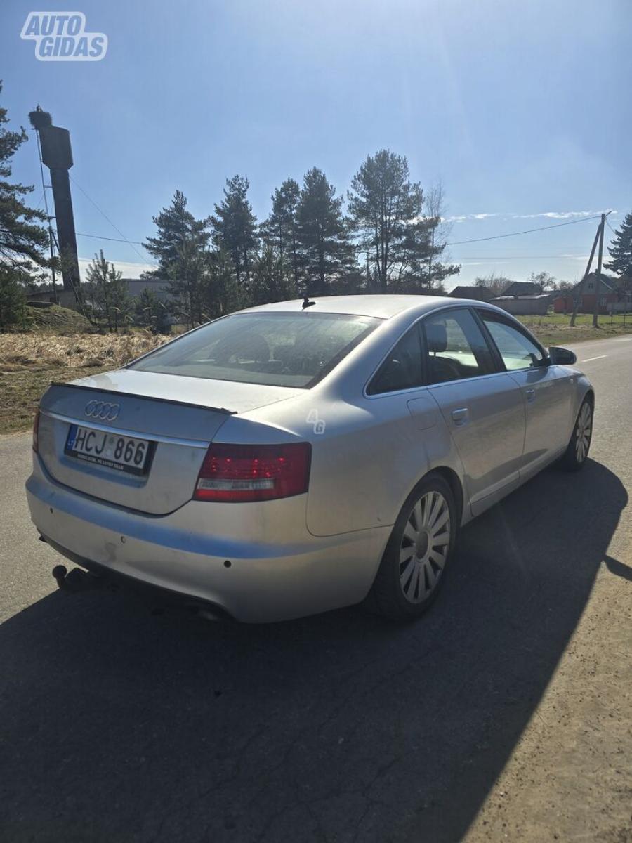 Grey Audi A6 2005 in Panevezys, with an engine capacity of 3.00 L and mileage of 300 thousand km for 2250 €, photo 4 on AUTOMOTO.COM.LV