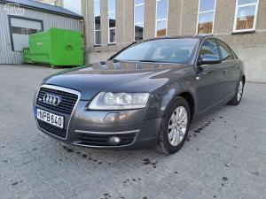 Grey Audi A6 2005 in Klaipeda, with an engine capacity of 2.40 L and mileage of 300 thousand km for 1650 €, photo  on AUTOMOTO.COM.LV