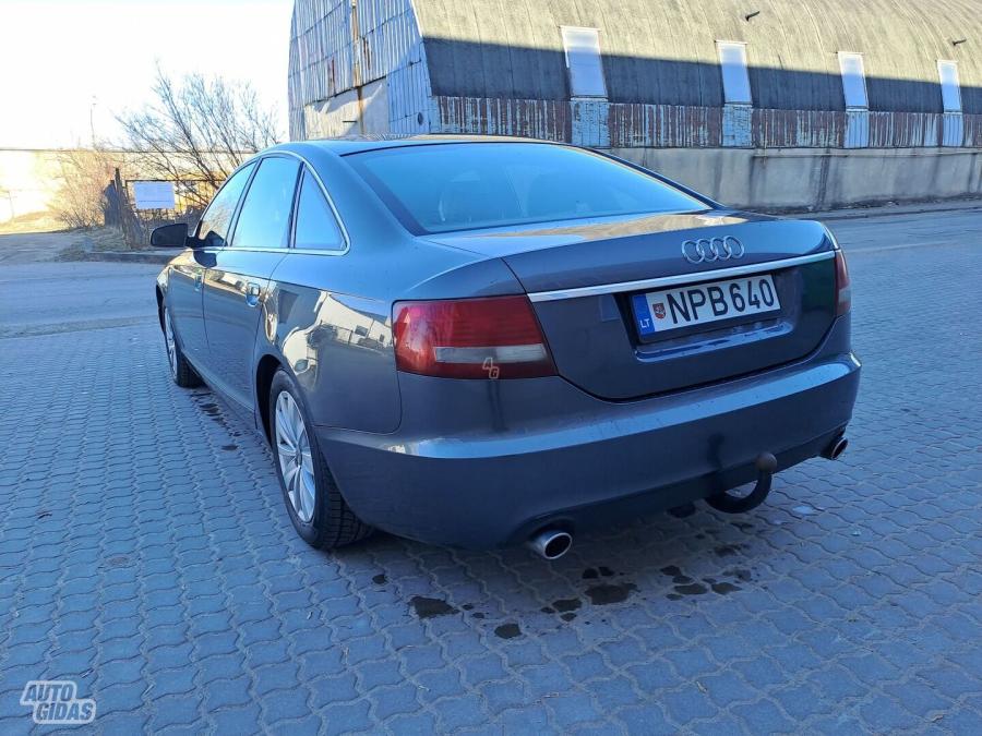 Pelēks Audi A6 2005 Klaipėda, ar dzinēja tilpumu 2.40 L un nobraukumu 300 tūkst. km par 1650 €, foto 5 vietnē AUTOMOTO.COM.LV
