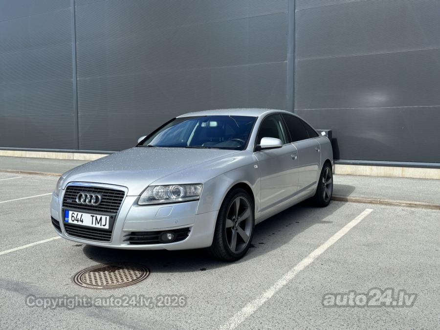 Grey Audi A6 2005 in Tallinn, with an engine capacity of 2.70 L and mileage of 305 thousand km for 3600 €, photo 1 on AUTOMOTO.COM.LV