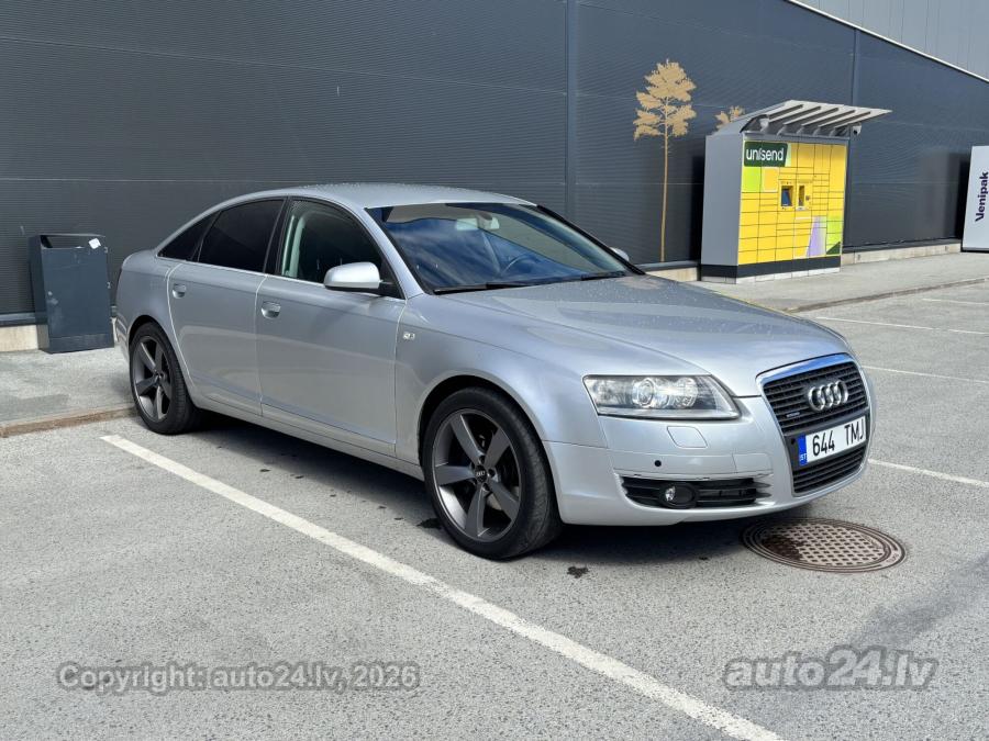 Grey Audi A6 2005 in Tallinn, with an engine capacity of 2.70 L and mileage of 305 thousand km for 3600 €, photo 4 on AUTOMOTO.COM.LV