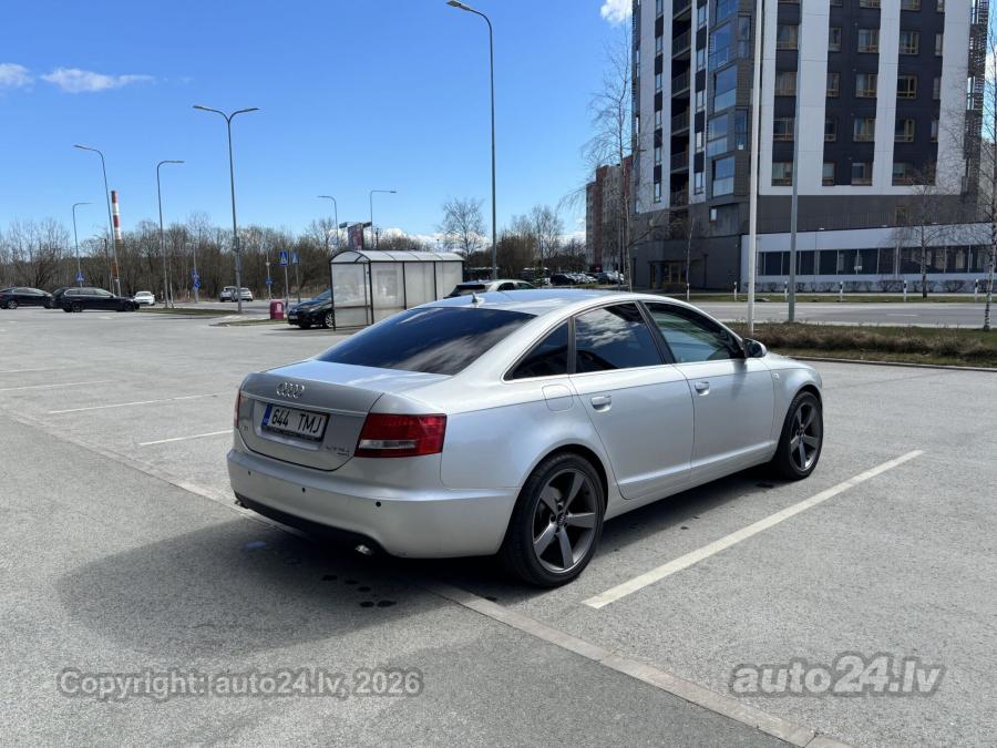 Grey Audi A6 2005 in Tallinn, with an engine capacity of 2.70 L and mileage of 305 thousand km for 3600 €, photo 6 on AUTOMOTO.COM.LV