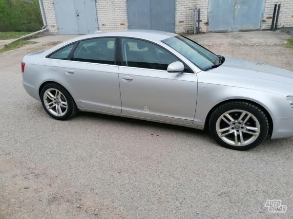 Pelēks Audi A6 2005 Viļņa, ar dzinēja tilpumu 2.00 L un nobraukumu 389 tūkst. km par 2150 €, foto 5 vietnē AUTOMOTO.COM.LV