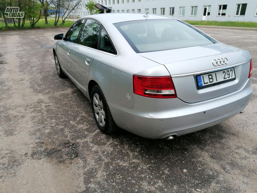 Pelēks Audi A6 2005 Utena, ar dzinēja tilpumu 2.70 L un nobraukumu 393 tūkst. km par 1950 €, foto 7 vietnē AUTOMOTO.COM.LV