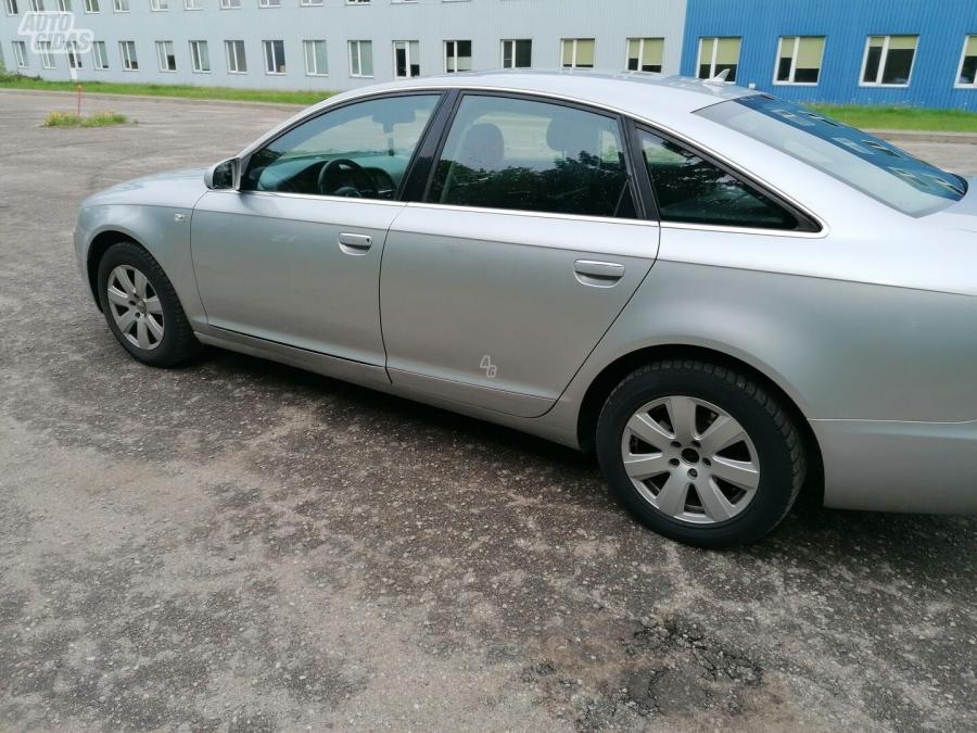 Pelēks Audi A6 2005 Utena, ar dzinēja tilpumu 2.70 L un nobraukumu 393 tūkst. km par 1950 €, foto 8 vietnē AUTOMOTO.COM.LV