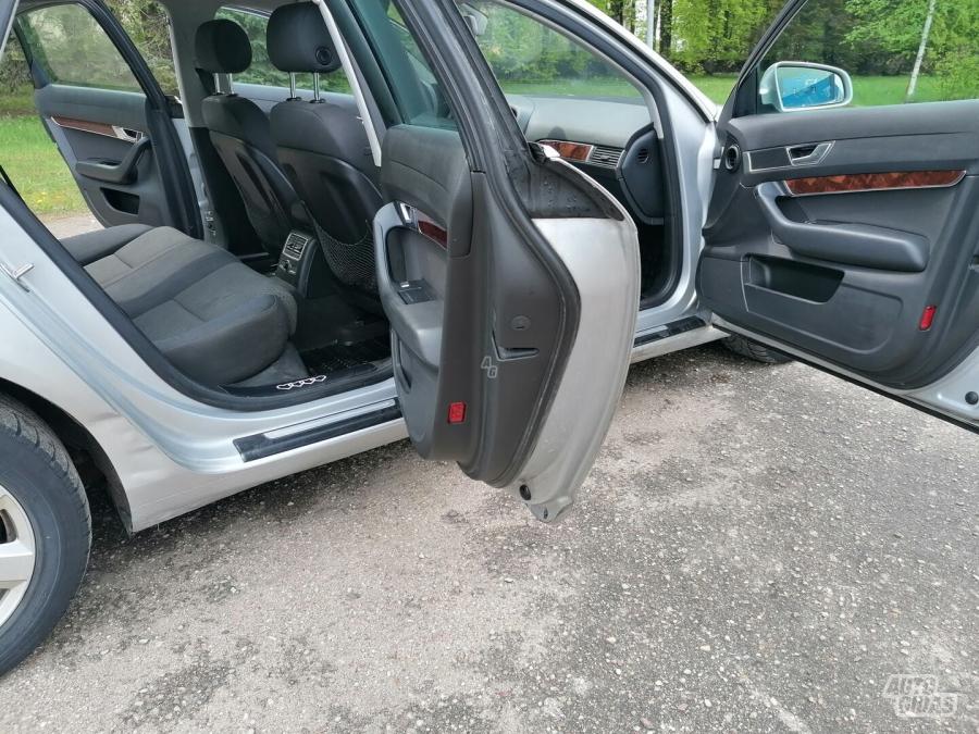 Pelēks Audi A6 2005 Utena, ar dzinēja tilpumu 2.70 L un nobraukumu 393 tūkst. km par 1950 €, foto 10 vietnē AUTOMOTO.COM.LV