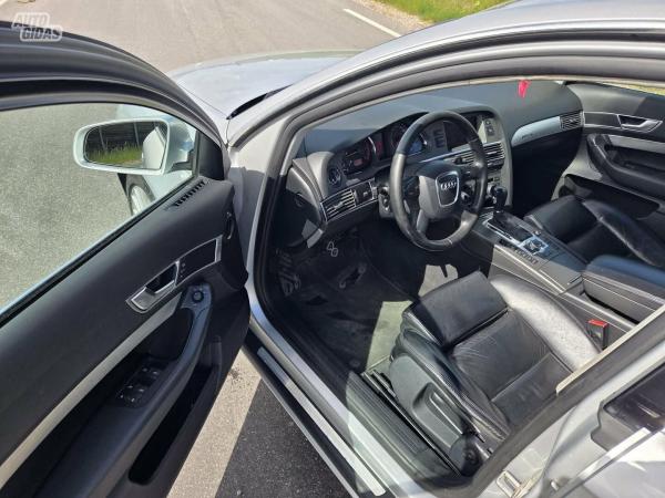 Grey Audi A6 2005 in Kaunas, with an engine capacity of 3.00 L and mileage of 445 thousand km for 1500 €, photo 8 on AUTOMOTO.COM.LV